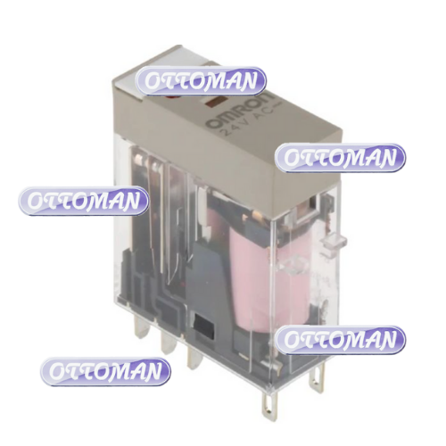 Omron G2R-2-Sndı 24V Dc 5A Çift Kontak Ledli Röle | Ottoman Elektrik ...